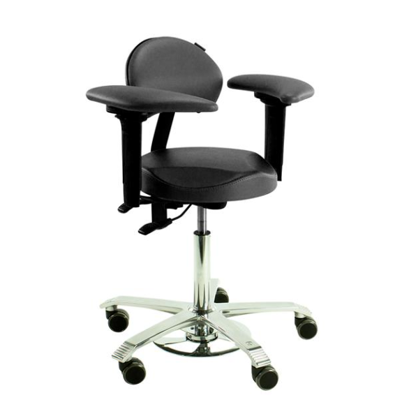 ERGO SUPPORT CHAIR FOR MICROSCOPE USE. INCLIN. BLACK (K05 ...